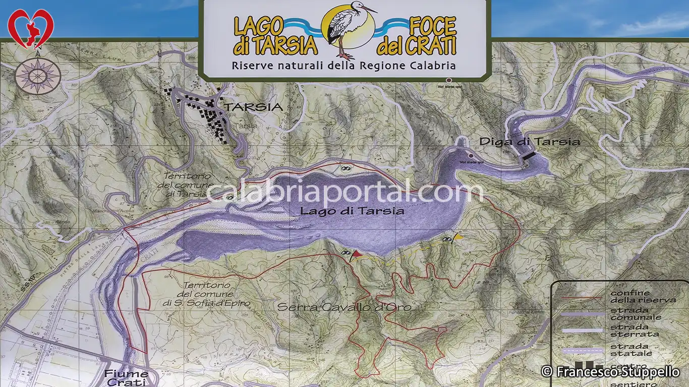 Lago e Riserva Naturale di Tarsia (Calabria)