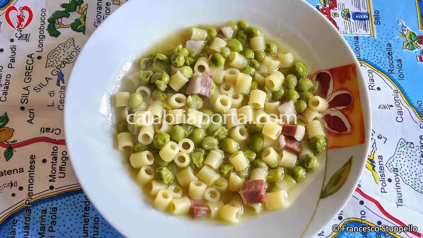 Pasta e Piselli alla Calabrese: la ricetta originale